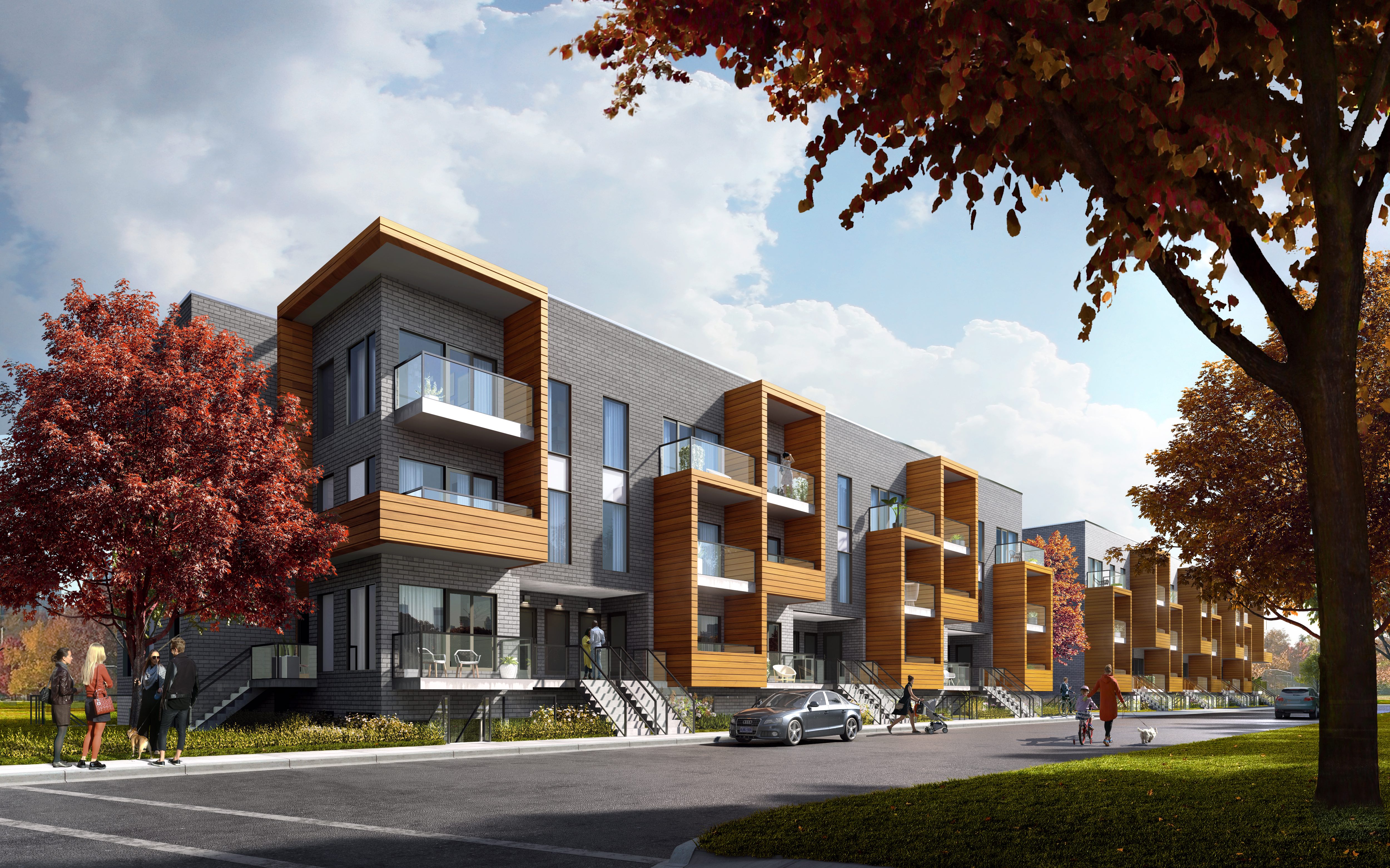 Clarkson Townhomes Area Map | Condopromo