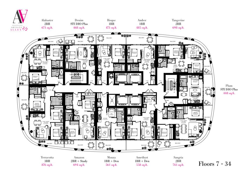 ARTIST’S ALLEY CONDOS PHASE 2 FLOOR PLANS & PRICES | VIP ACCESS ...